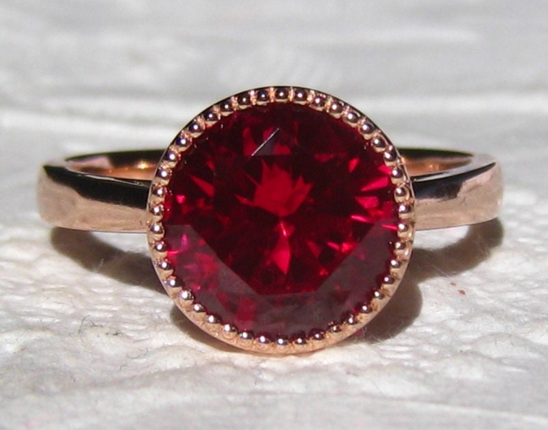 Custom Design: Bezel Solitaire Ring Mount - Etsy