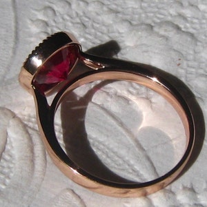 Custom Design: Bezel Solitaire Ring Mount - Etsy