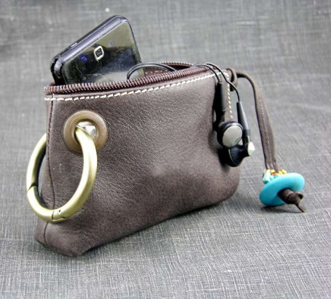 Leather Coin Purse Gift - Etsy