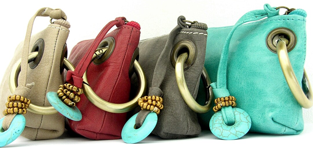 Leather Coin Purse Gift - Etsy