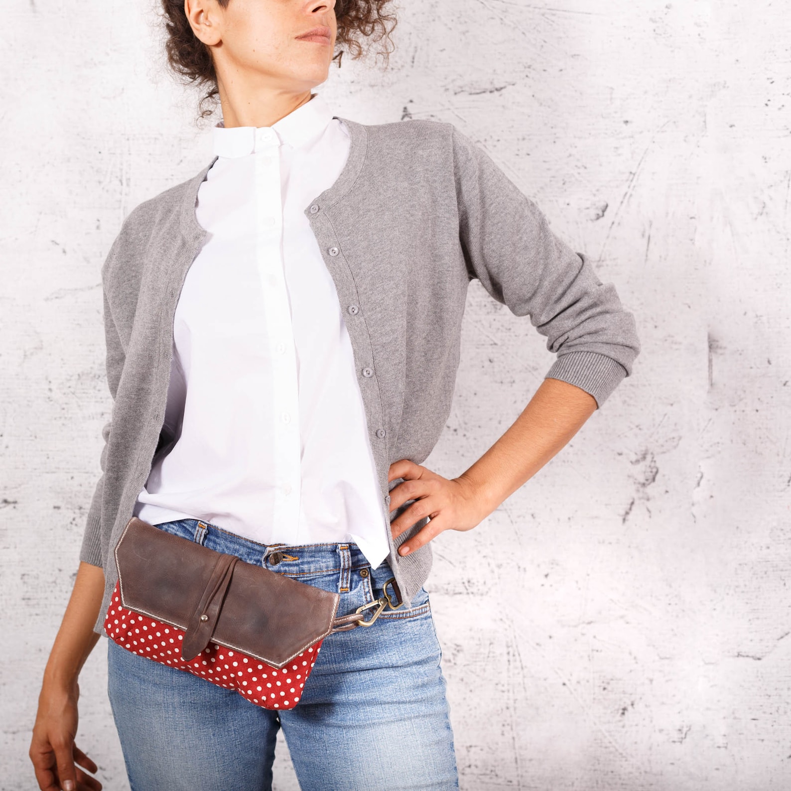 Red Dot Fanny Pack for Women | Etsy