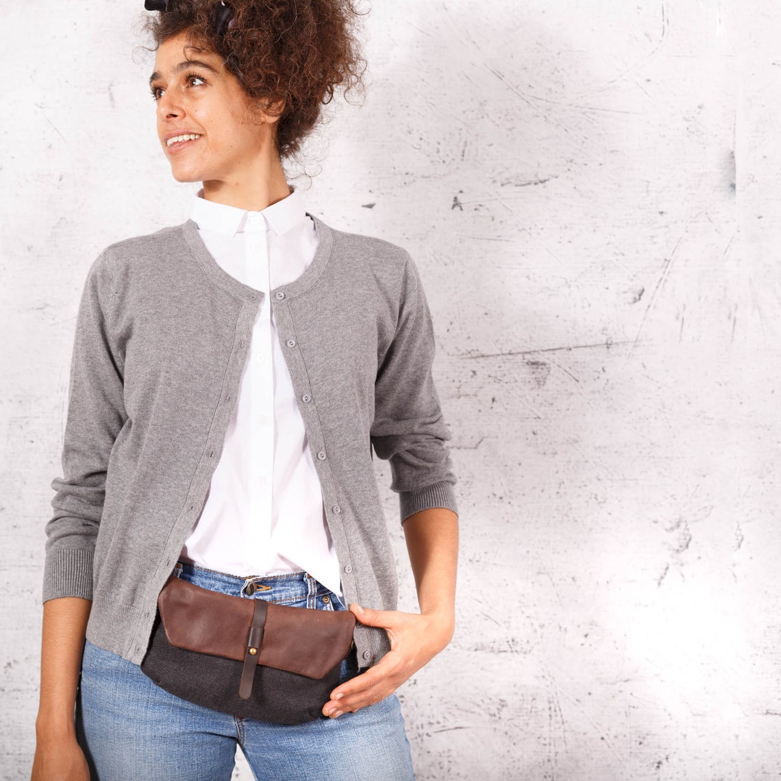 Leather Fanny Pack For Woman | Etsy