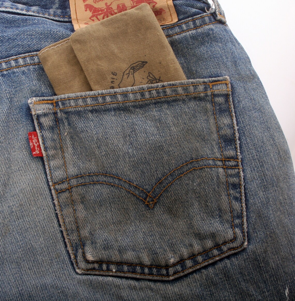 Vegan Mini WalletWaxed Canvas Wallet | Etsy