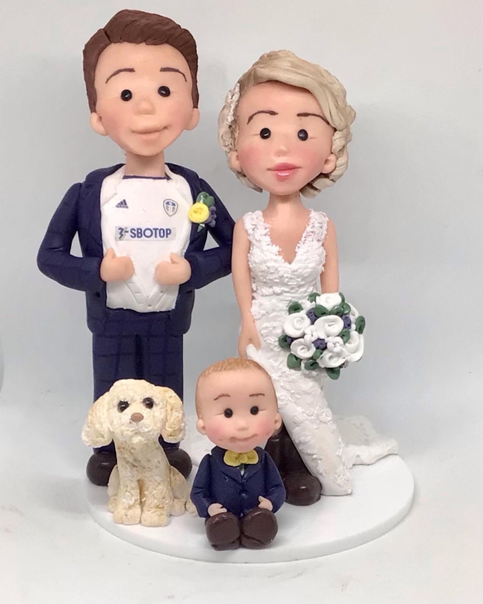 Bride and Groom Wedding Cake Toppers Personalised and Custom - Etsy