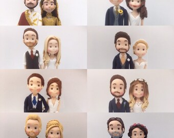 Clay Bride and Groom | Etsy