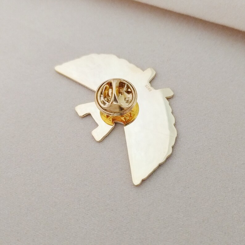 Personalized Logo Lapel Pin, Custom Silver Business Logo Lapel Pin ...