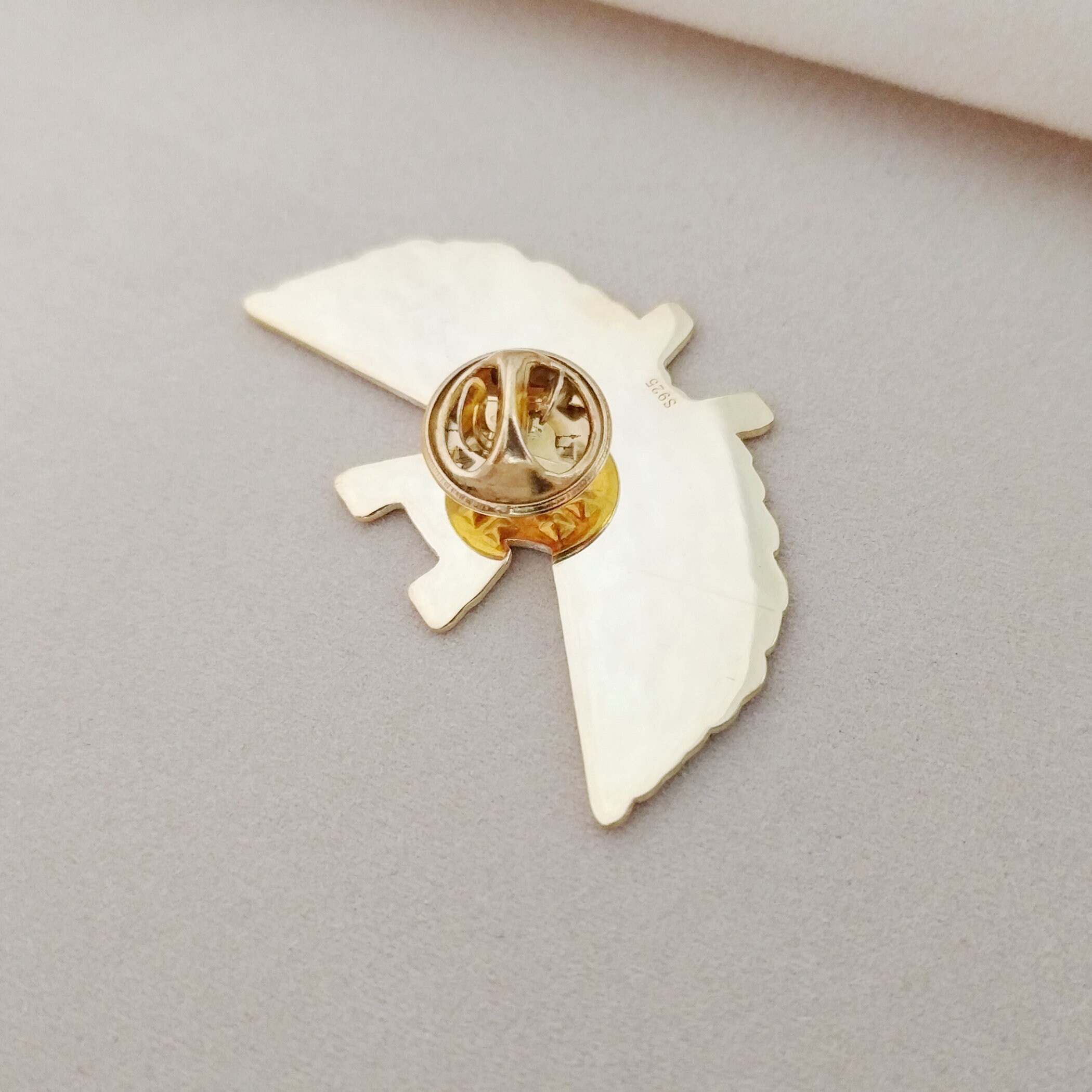 Personalized Logo Lapel Pin, Custom Silver Business Logo Lapel Pin ...