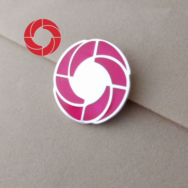 Personalized Enamel Logo Lapel Pin, Embossed Business Logo Badge ...