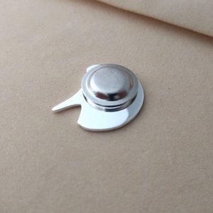 Magnetic Logo Lapel Pin, Custom Business Logo Badge, Company Artwork ...