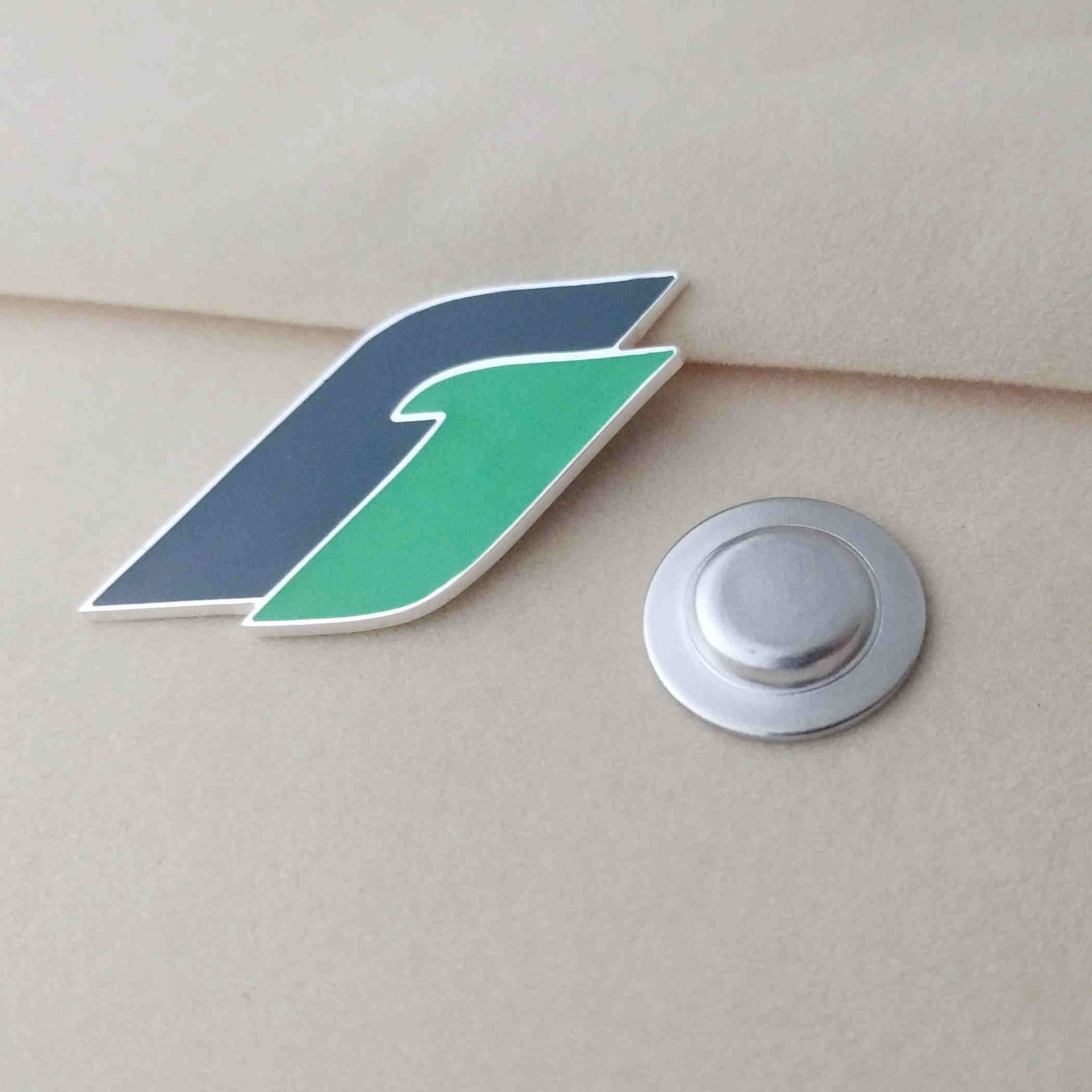 Custom Logo Lapel Pin, Personalized Enamel Business Logo Badge, Company ...