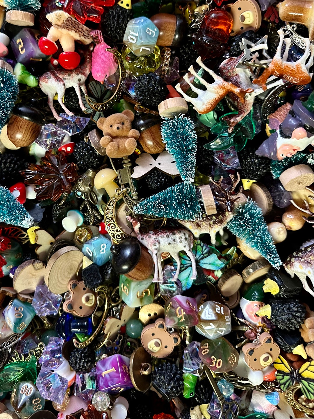 Mystery Trinket Scoop // Enchanted Forest - Etsy