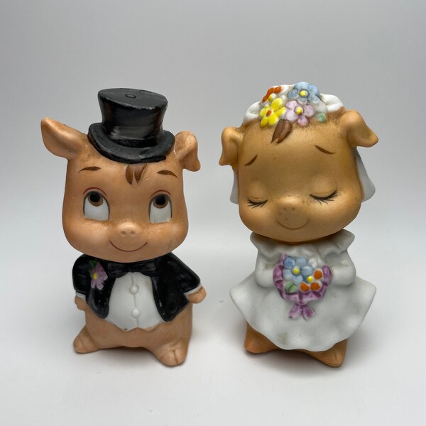 Pig Bride and Groom - Etsy