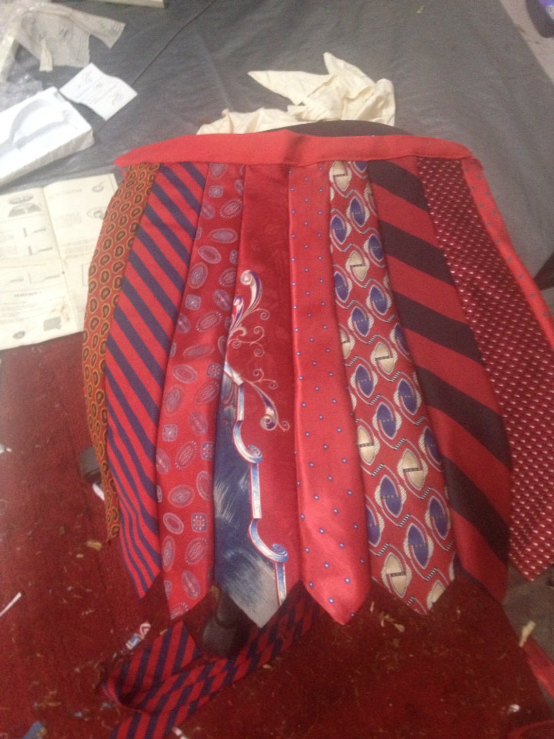 Upcycled Neck Tie Skirt Jenn's Original Design One of a Kind Made for ...