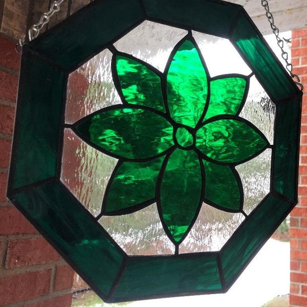 Octagon Stained Glass - Etsy