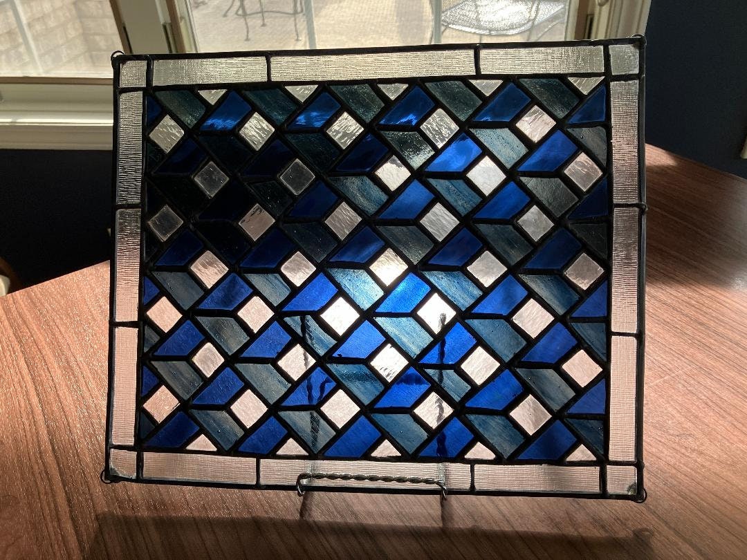 Stained Glass Optical Illusion Boxes - Etsy