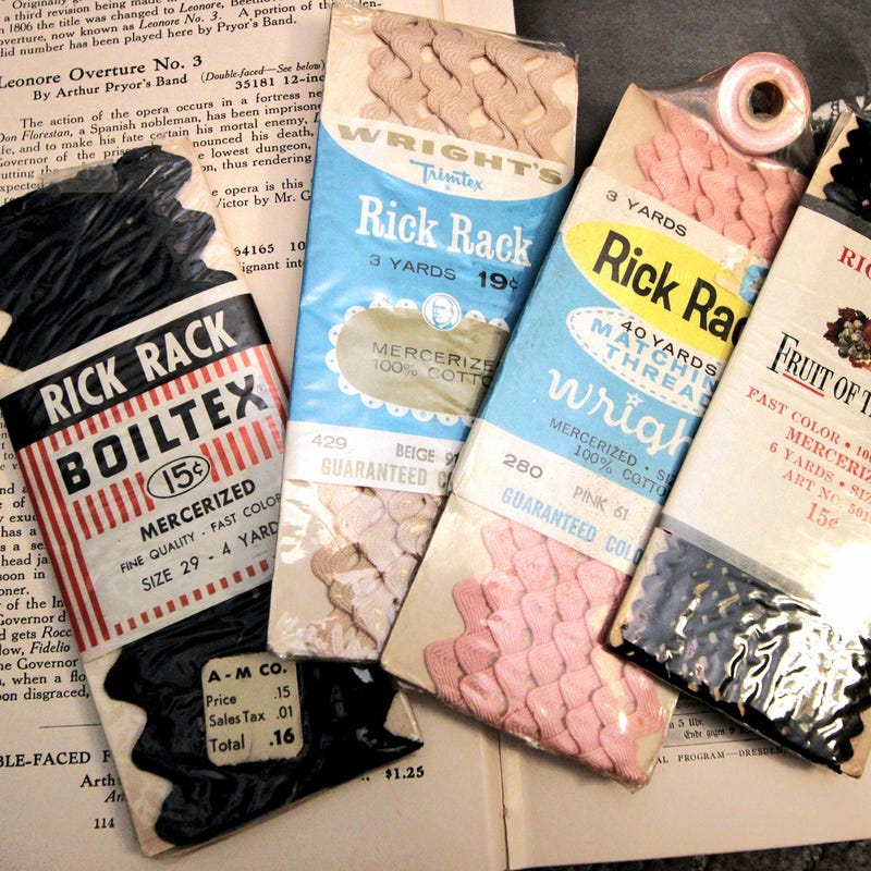 Rick Rack Lot - Etsy