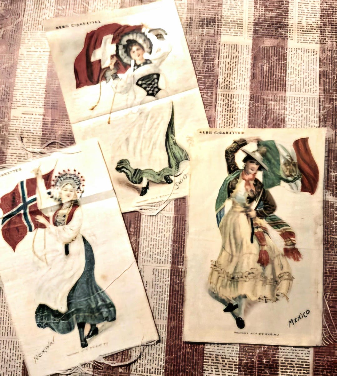 Cigarette Silks- Edwardian Nebo Cigarette Collectibles - Etsy