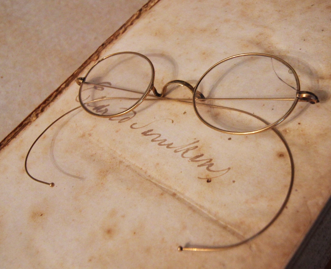 Antique Spectacles - 1910s-1920s Antique Eyeglasses - Antique Eyewear ...