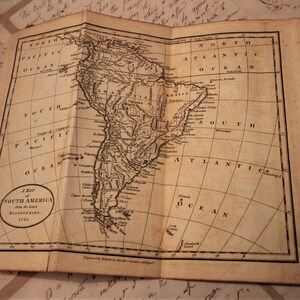 YOUR CHOICE-1796 Printed Map Engravings of 5 Continents Available ...