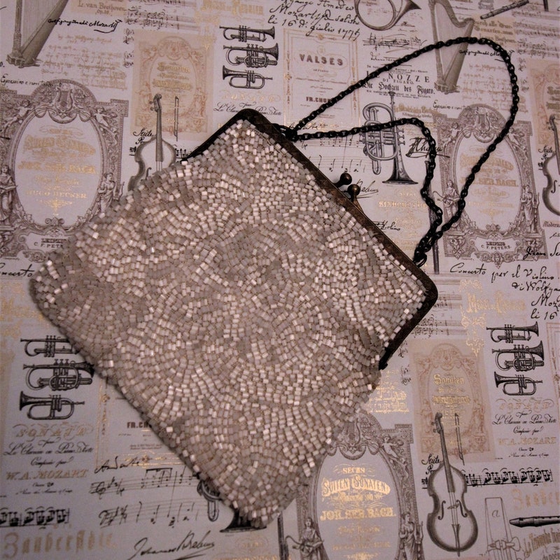 Antique Beaded Purse - Etsy
