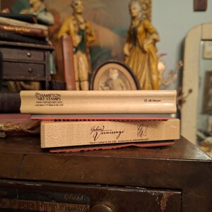 Pair of Lg Stamps - Mixed Media Stamps - Stamp Art Supply - Etsy