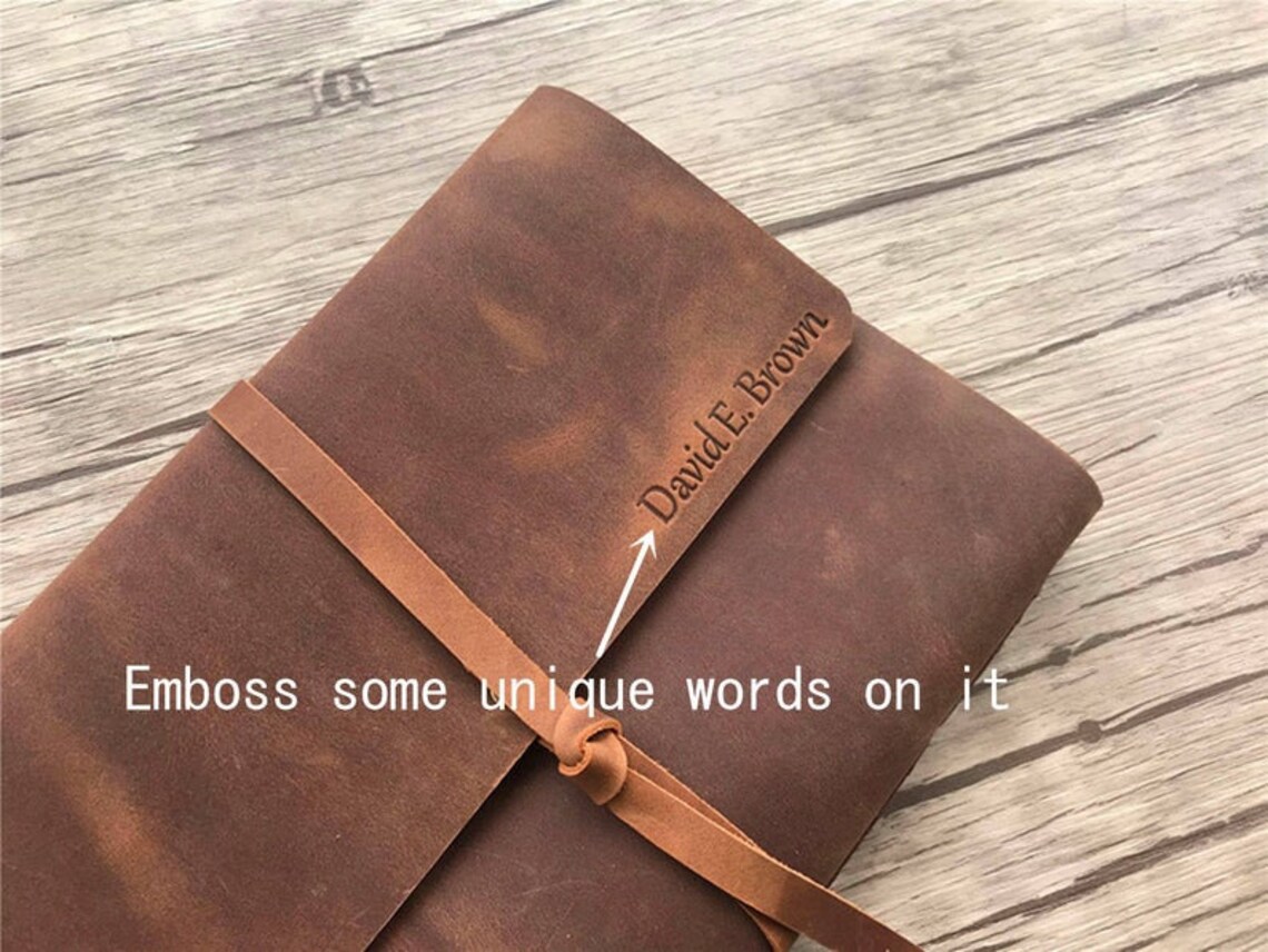 Italian Vegan Leather Journal Refillable Personalized A5 - Etsy