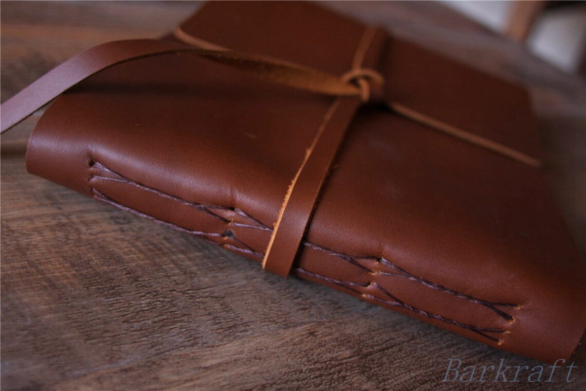 Leather Scrapbook Photo Album Personalized Wedding Gifts 4x6 | Etsy