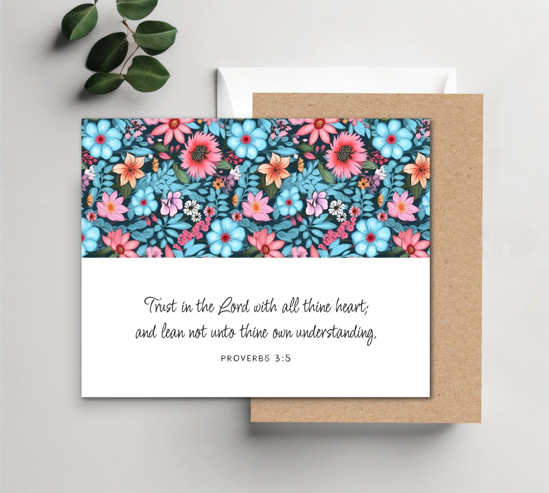 Christian Note Cards, Christian Greeting Cards, Scripture Note Cards ...