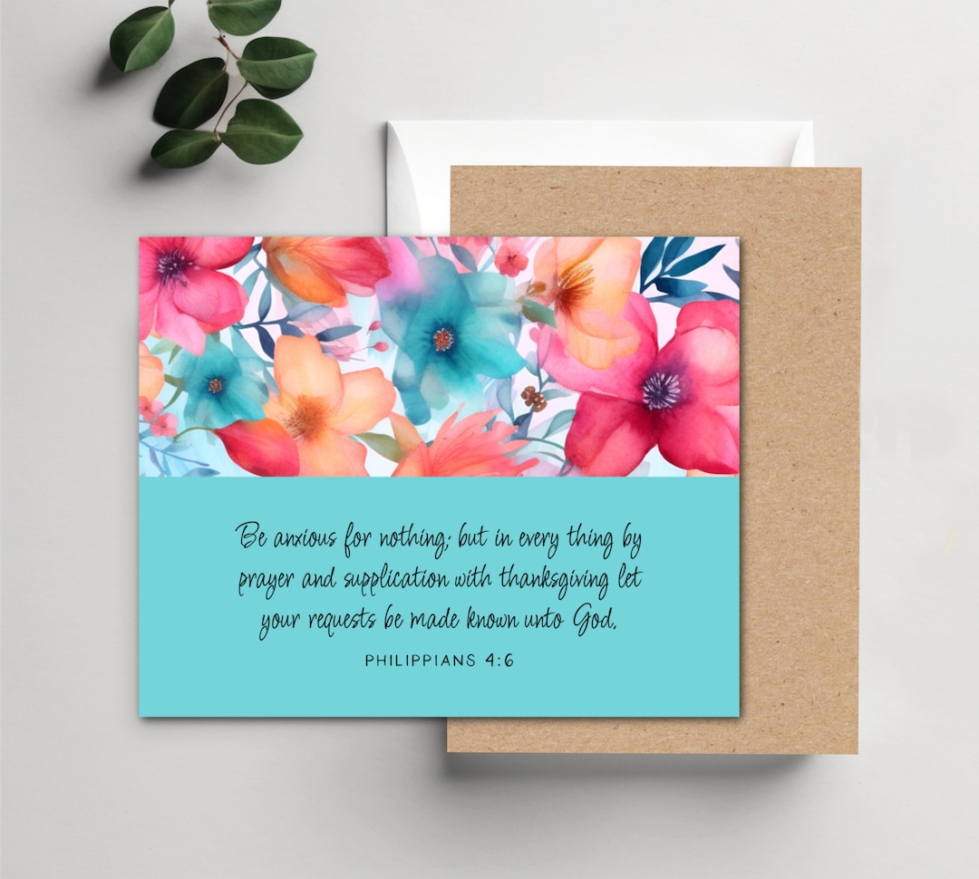 Christian Note Cards, Christian Greeting Cards, Scripture Note Cards ...