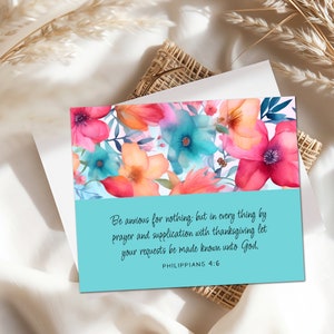 Christian Note Cards, Christian Greeting Cards, Scripture Note Cards ...