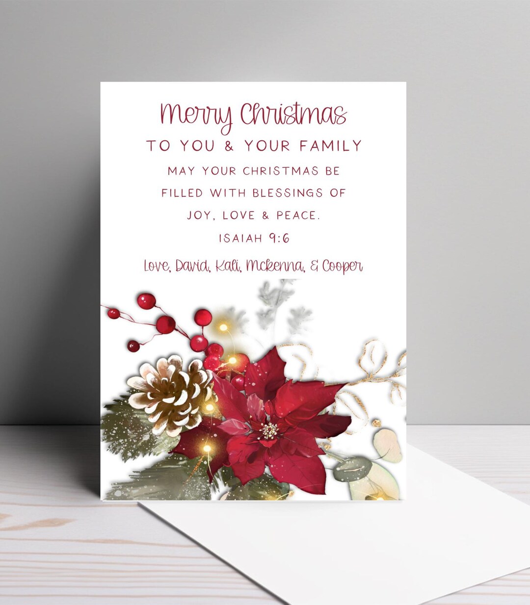 Personalized Christmas Cards, Personalized Holiday Cards, Custom ...