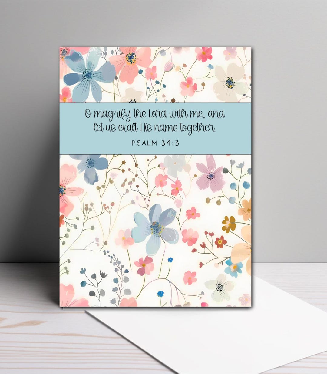 Floral Christian Note Cards: Scripture Greeting Cards, Kallie ...