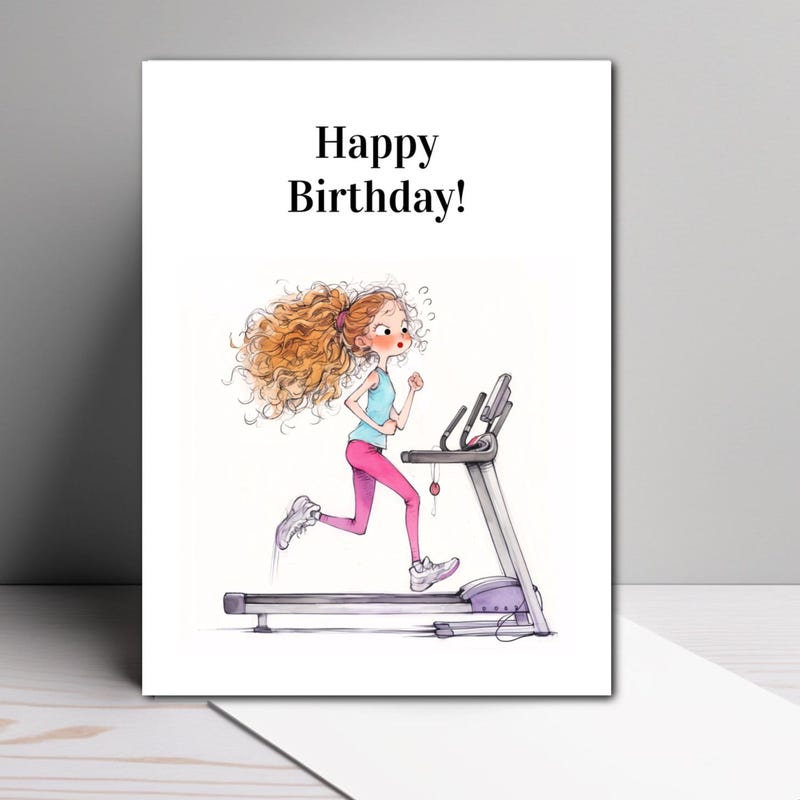 Fitness Card - Etsy