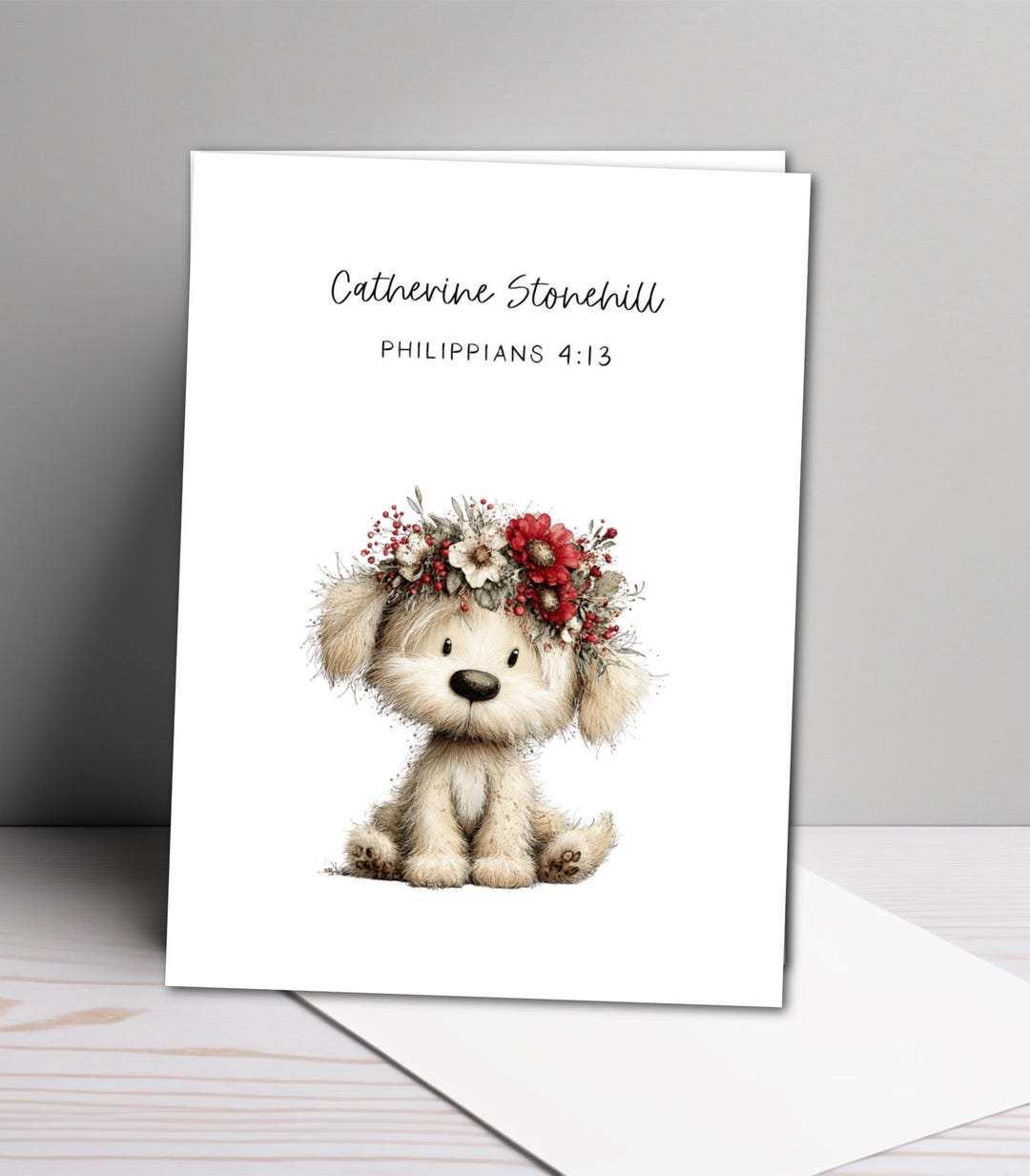 Personalized Christian Note Cards: Custom Christian Stationery (A2) - Etsy