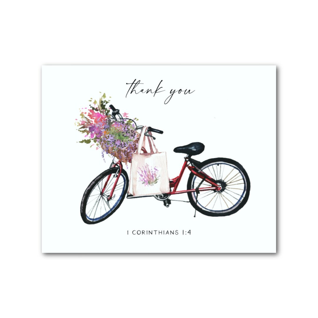 Christian Thank You Cards, 10 Thank You Cards, 10 Blank Thank You Cards ...