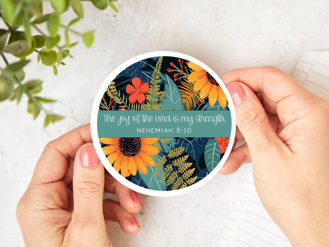 Christian Stickers, Christian Sticker Packs, Vinyl Sticker, Bible Verse ...