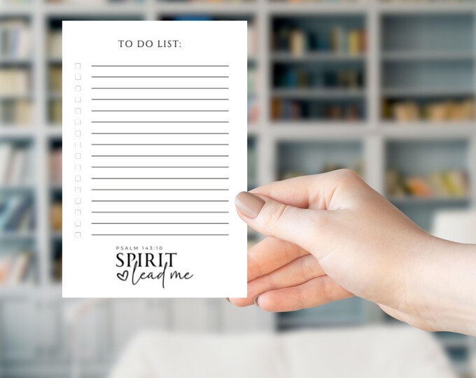 Christian Note Pads, Bible Verse Note Pads, Christian to Do List ...