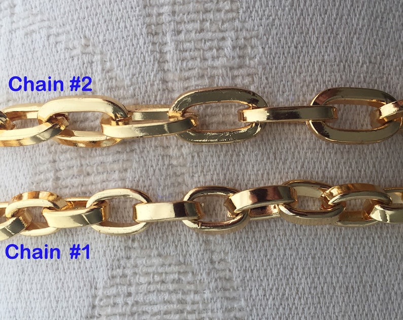 Chain necklace Gold chunky chain choker Gold link necklace | Etsy