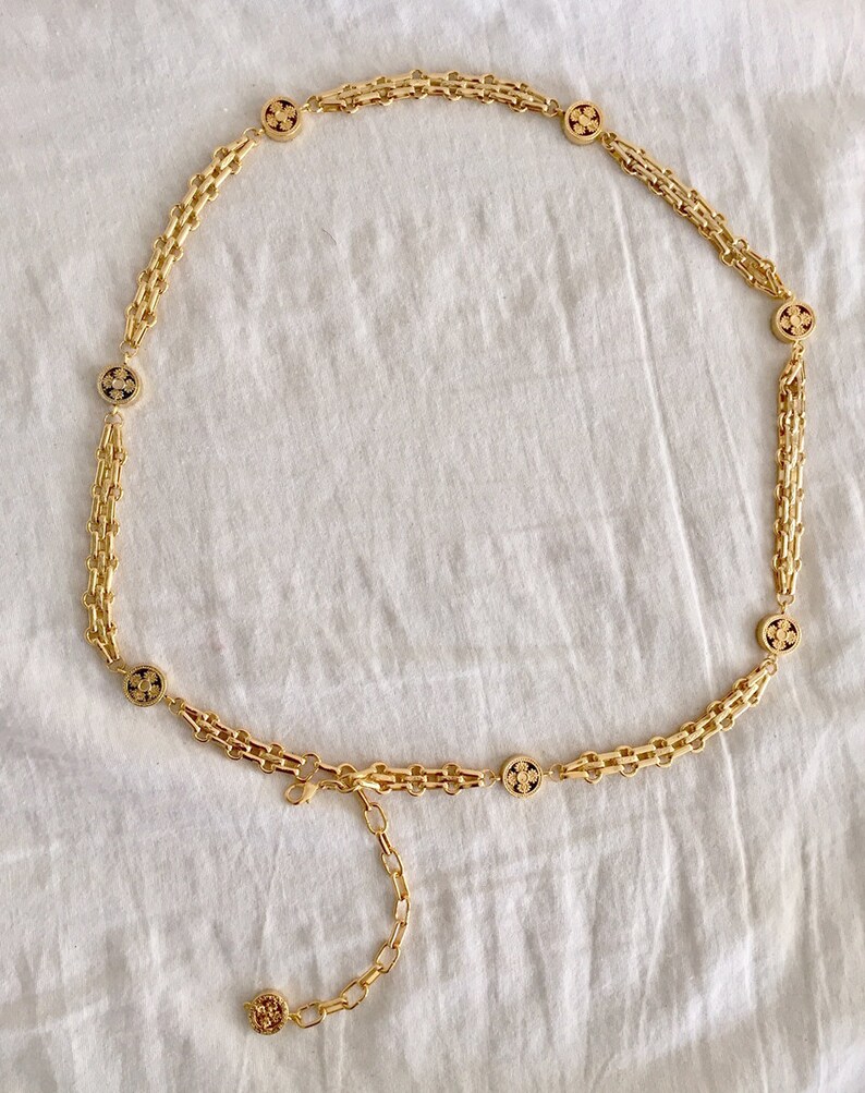 Gold Chain Belt Vintage Chain Belt Link Metal Belt 90s Chain - Etsy Israel