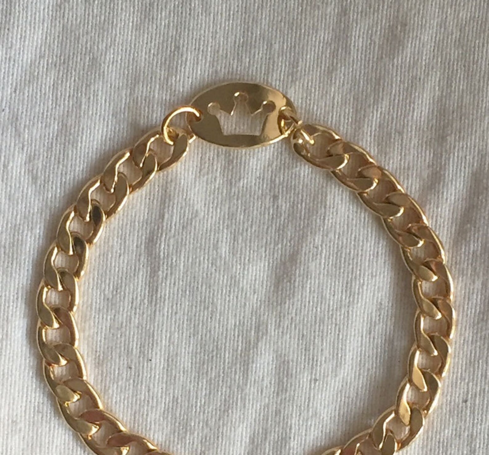 Anklet Gold Anklets Gold Curb Chain Anklet Thick Curb Chain - Etsy