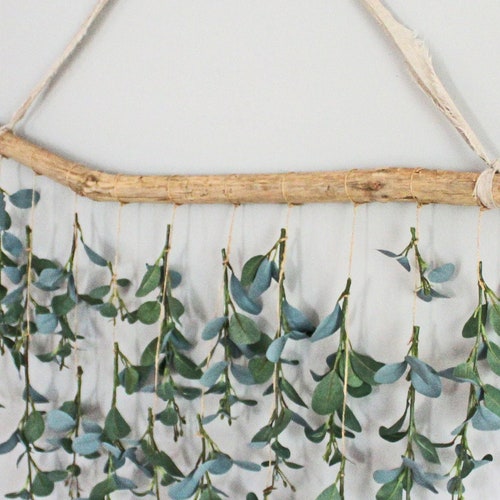 Eucalyptus Wall Art Eucalyptus Wall Hanging Room Decor Boho - Etsy