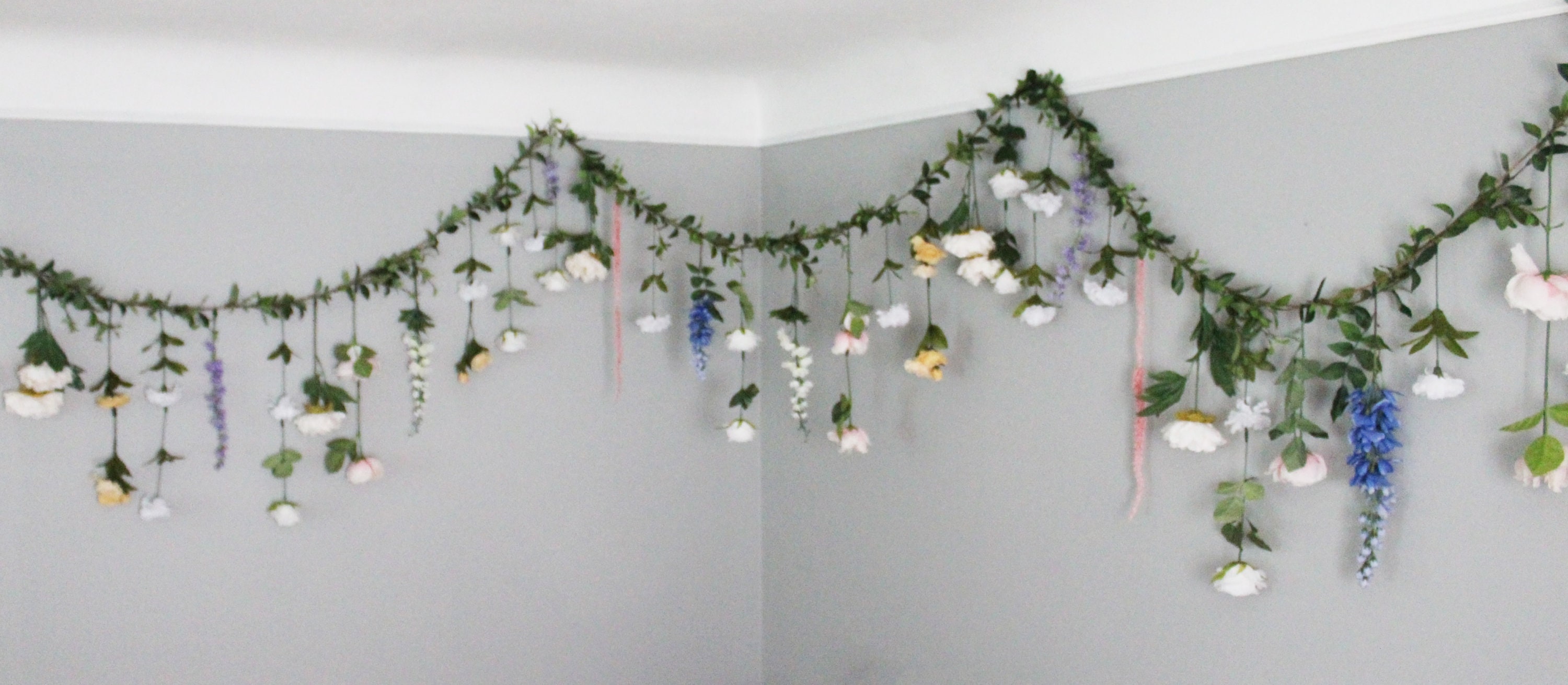 Hanging Flower Backdrop Wedding Flower Garland Wedding | Etsy UK