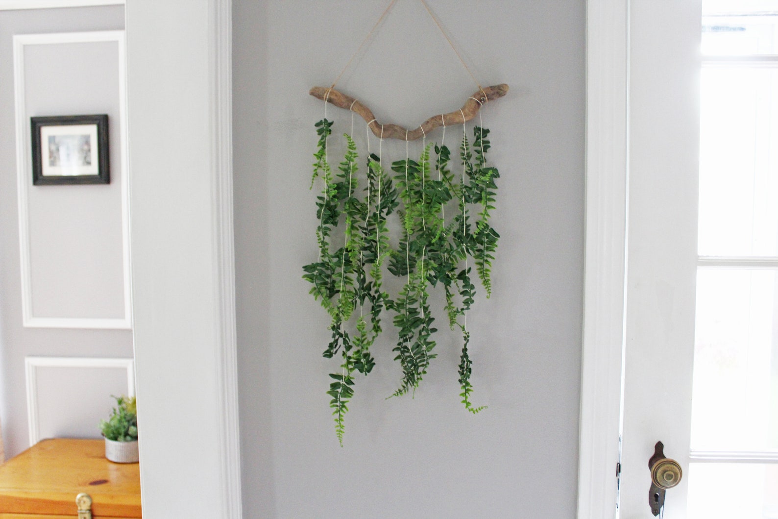 Fern Wall Decor Modern Farmhouse Decor Fern Wall Hanging - Etsy