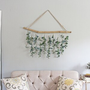 Eucalyptus Wall Art, Eucalyptus Wall Hanging, Room Decor Boho, Girl ...