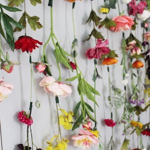 Flower Garland Wall Decor, Flower Garland Hanging, Flower Garland ...