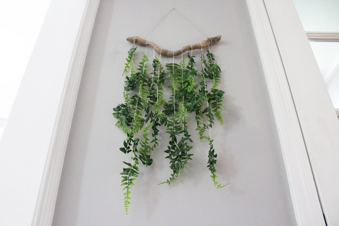Fern Wall Decor Modern Farmhouse Decor Fern Wall Hanging - Etsy