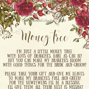 Printable Money Tree Sign, Money Tree Print, Money Tree Sign Digital ...