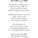 Wish Tree Poem, Wishing Tree Sign, 8 X 10, No Background for You to ...