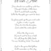 Wish Tree Poem, Wishing Tree Sign, 8 X 10, No Background for You to ...