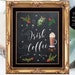 Irish Coffee Sign, Christmas Wedding Sign, Holiday Wedding Sign ...
